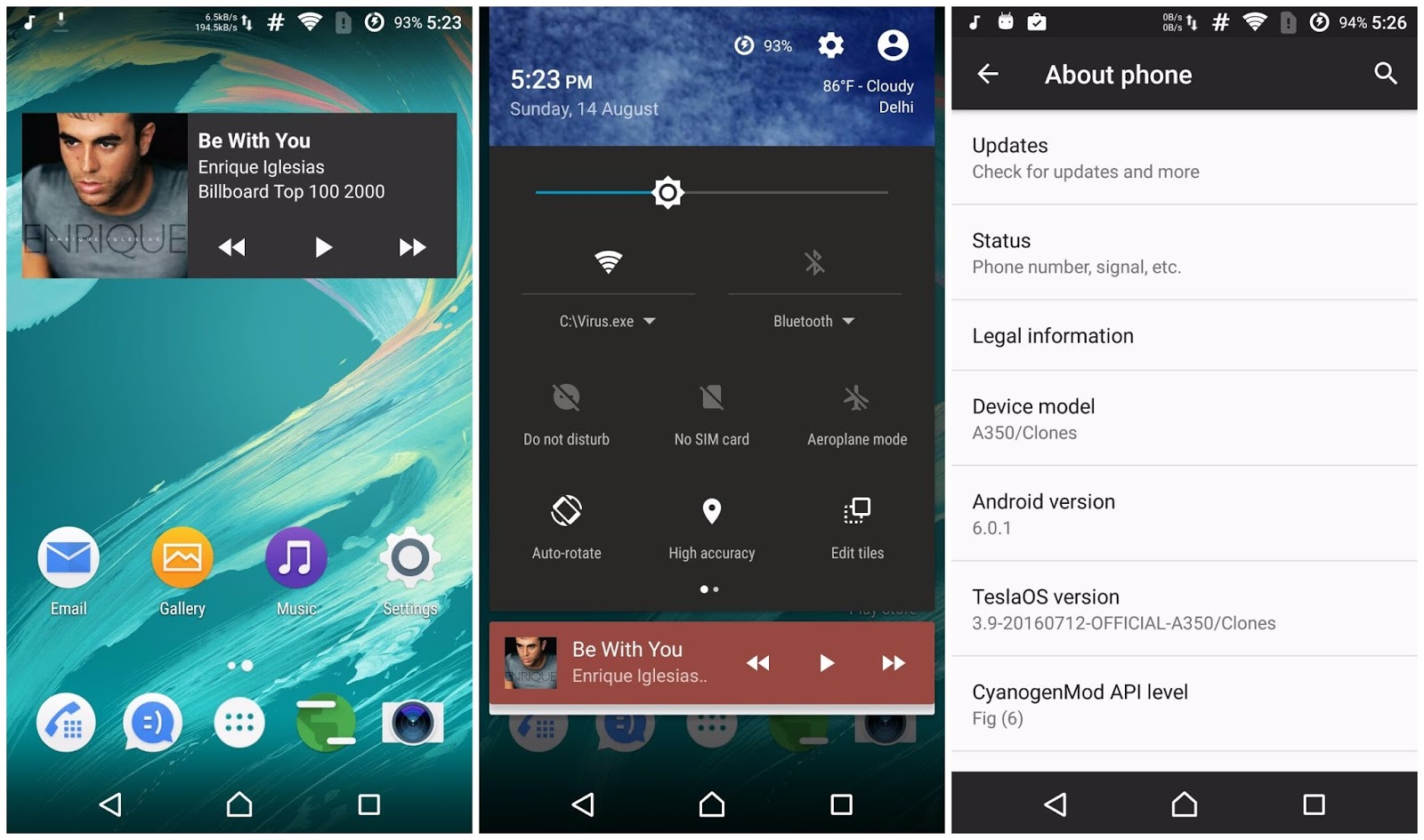Tesla OS (6.0.1) Canvas Knight v3 MT6592 - CNR