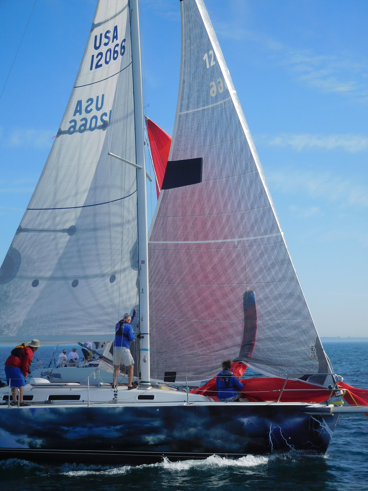 vicarious travelling: Lake Erie Interclub - sailboat racing can be ...