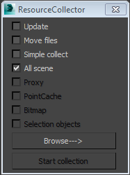 3D-blog: Resource collector for 3ds max