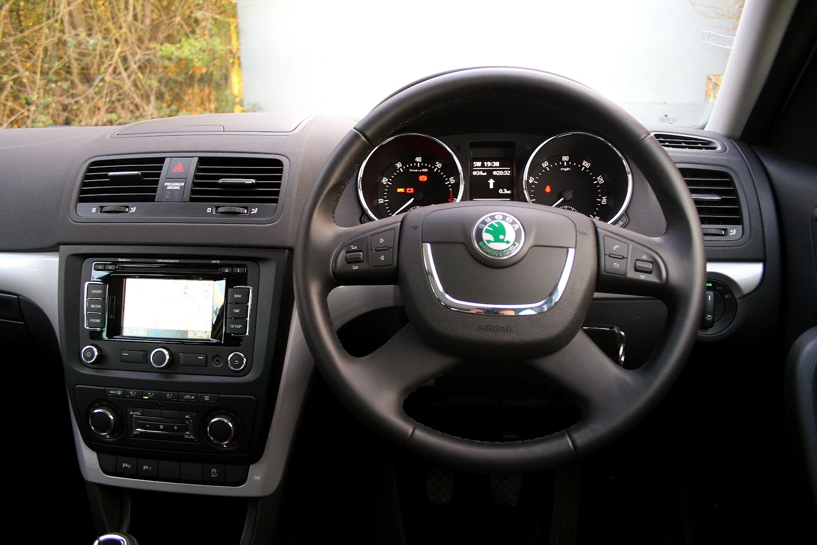 Skoda Yeti Interior Built In