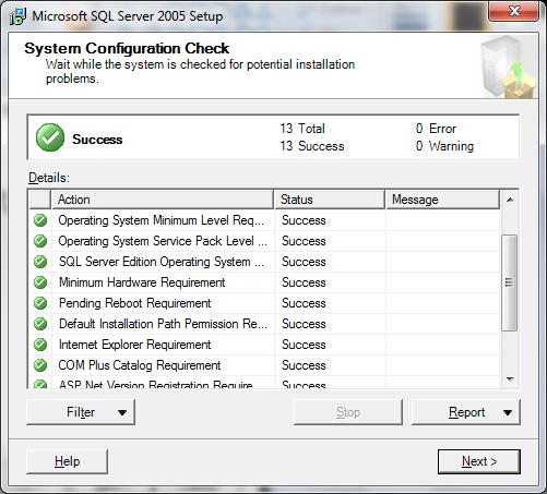 TECHNO HITECH: Cara Instalasi SQL Server 2005