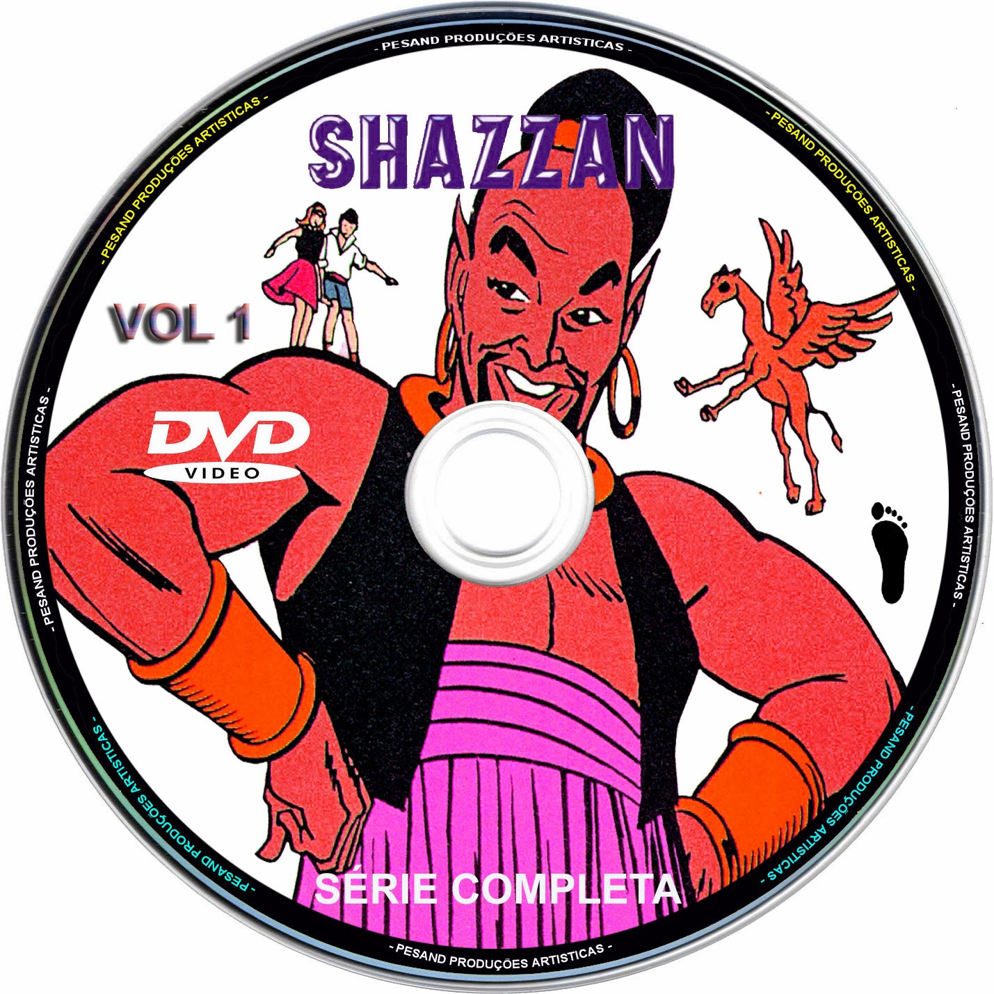 CAPAS EM SÉRIE: CAPAS DVD SHAZZAN