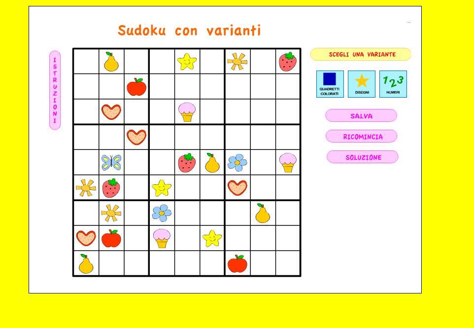 QUINTA ELEMENTARE: SUDOKU