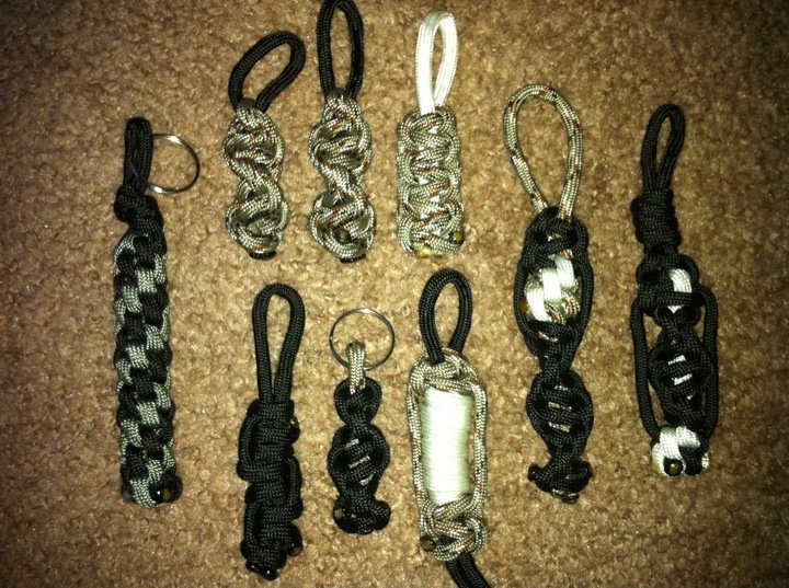 Custom Paracord Creations