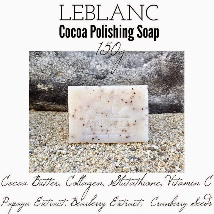 Aubrilla Skin Solutions: LeBlanc COCOA POLISHING SOAP