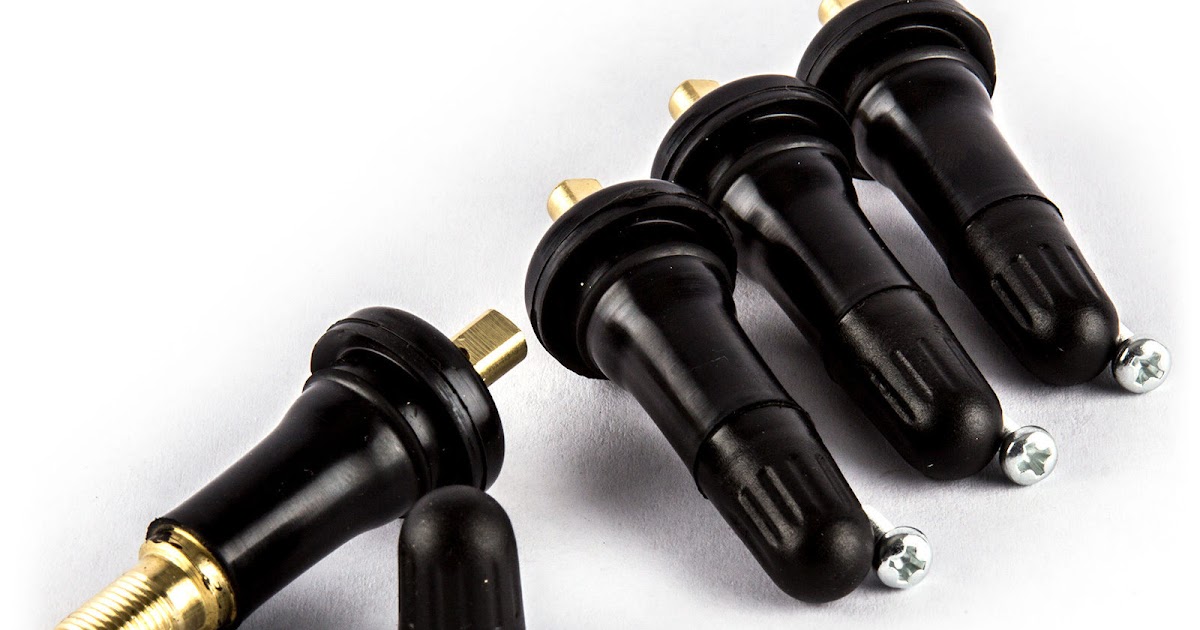 A2I: Set 4 TPMS Sensor Valve Stem Rebuild Rubber Replacement GM Chevy ...