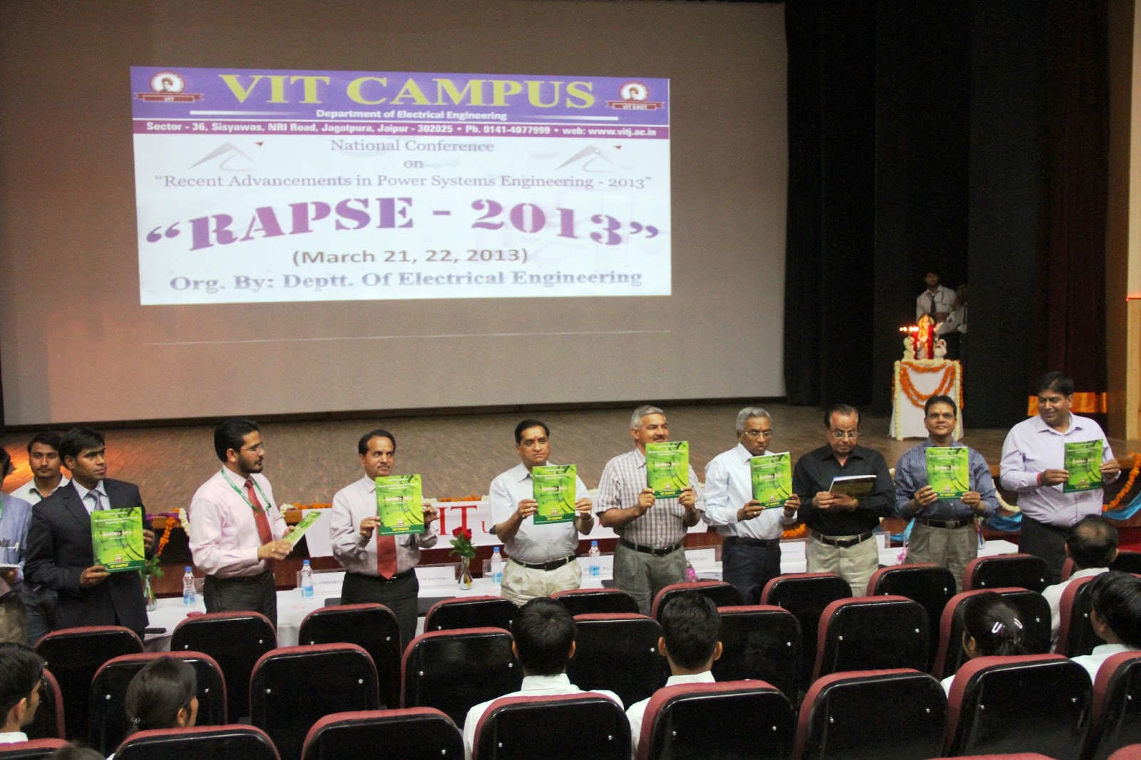Event In VIT Campus,Jaipur: March 2013