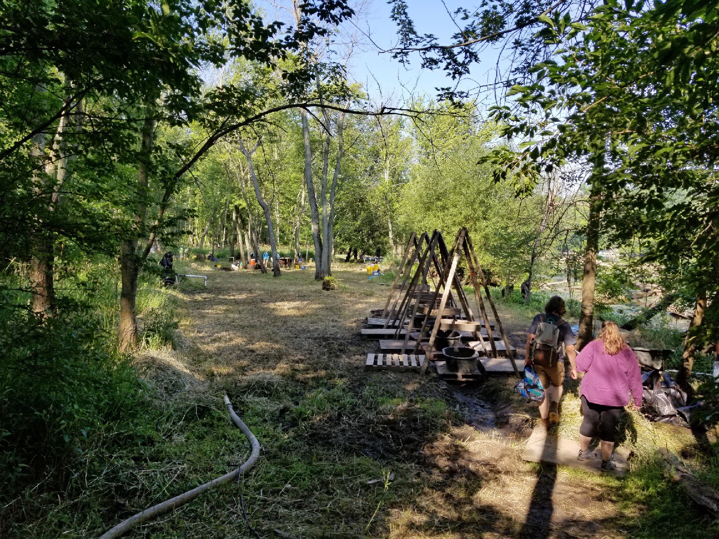 Fort St. Joseph Archaeological Project: Day One in the Sun