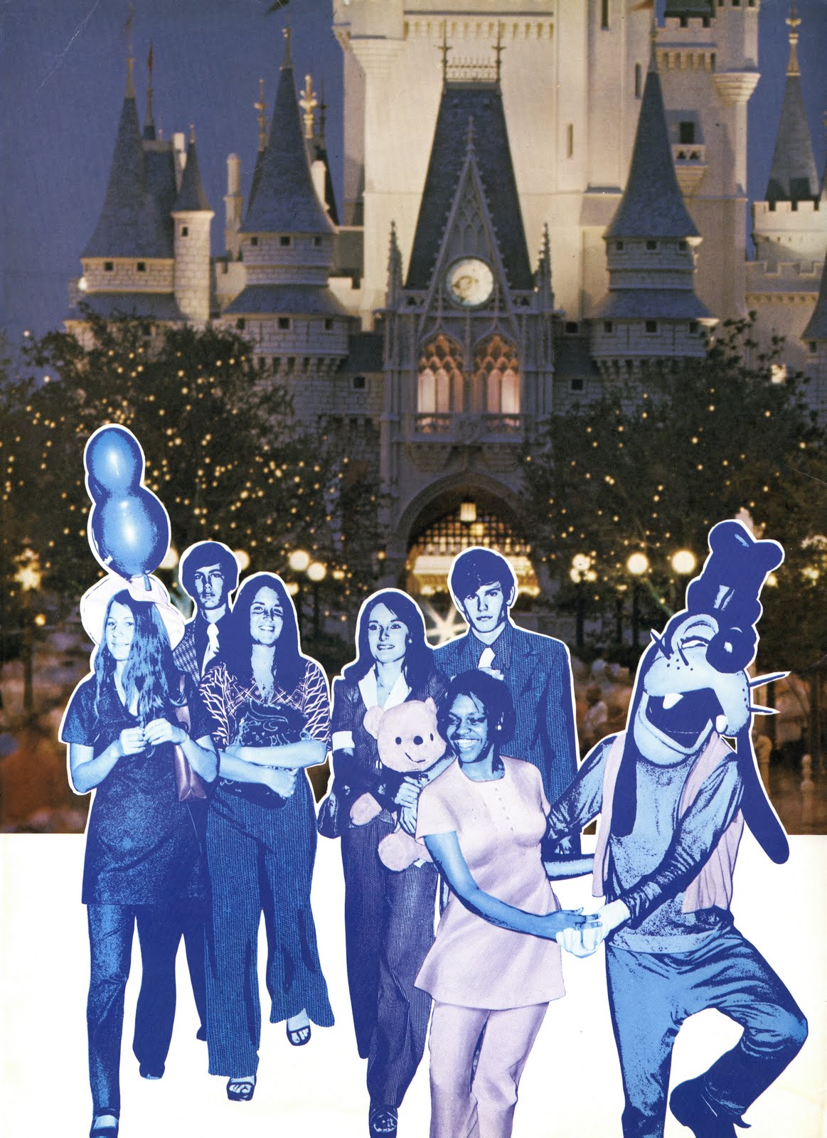 Vintage Disneyland Tickets: Walt Disney World - Grad Nite '74