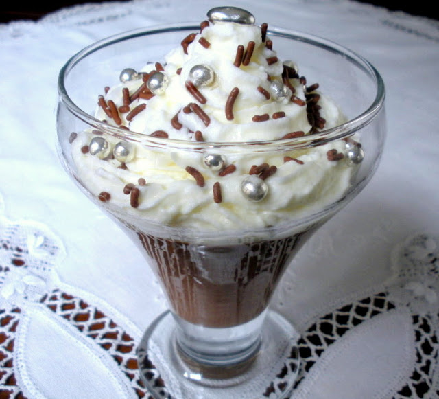 Aquí se cocina: Copa de chocolate y nata