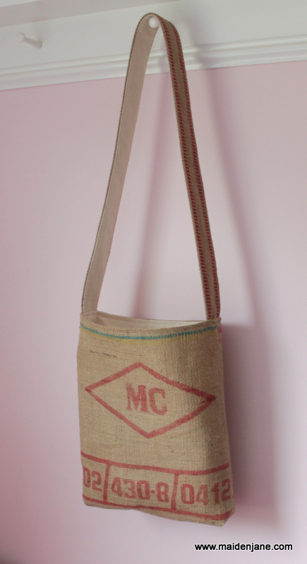 Upcycled Coffee Sack Bags | Maiden Jane