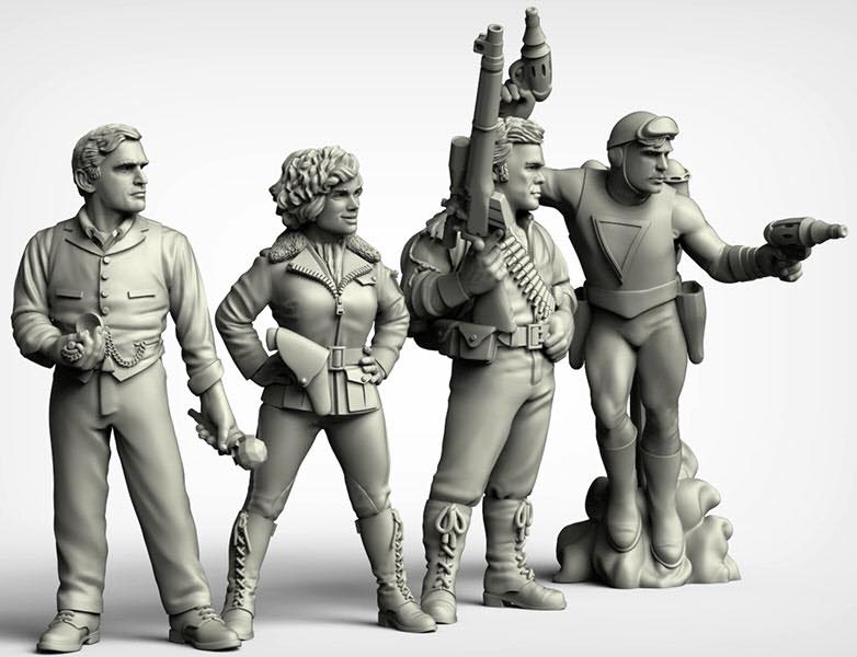 I have wrought my simple plan...: Pulp Heroes from Crooked Dice