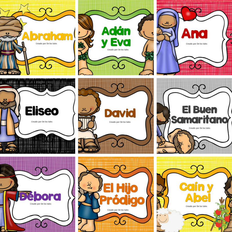 Personajes Bíblicos - De los tales