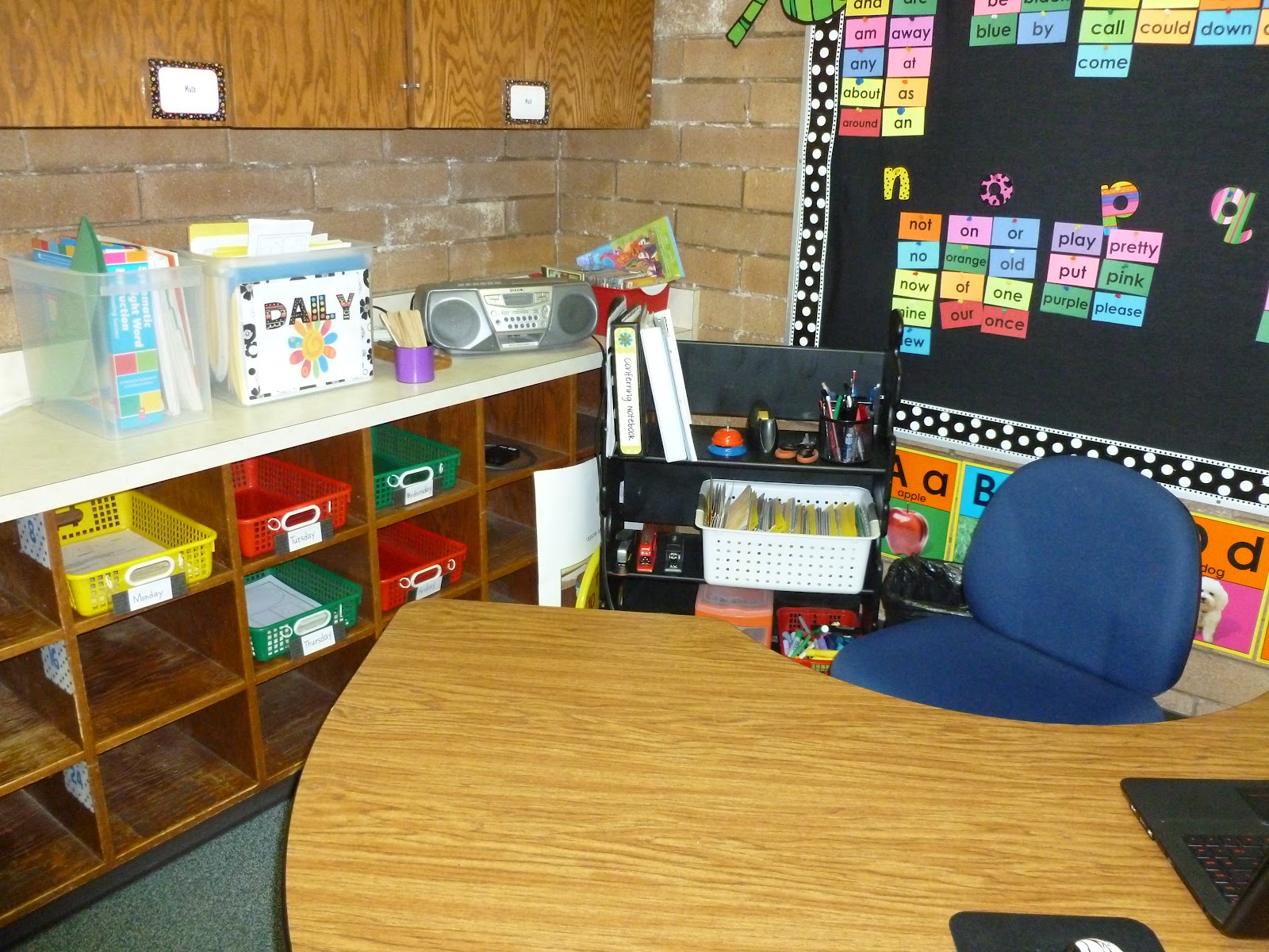 Fun For First: Rearranging my Classroom Pictures and Giveaway SOON.
