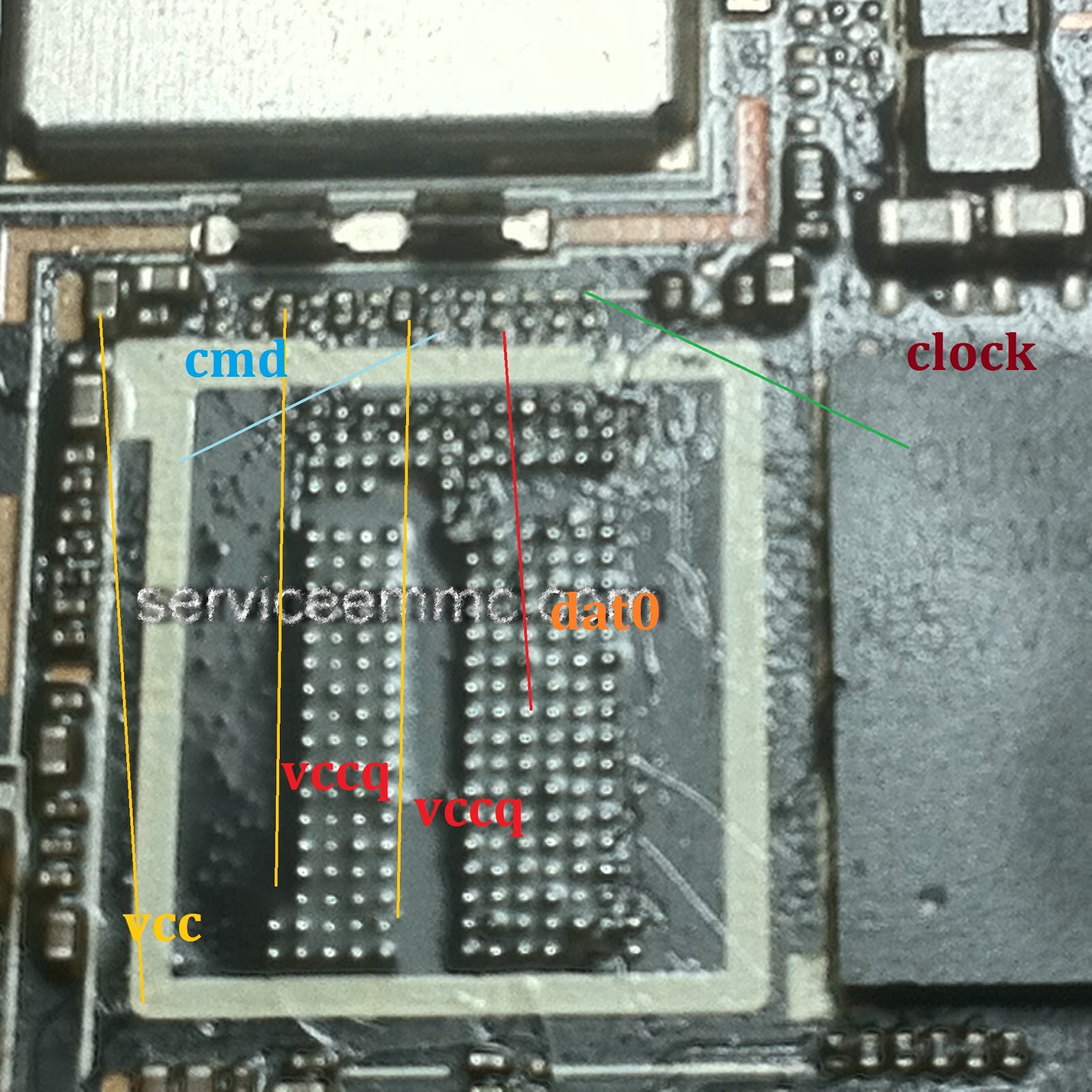 Guide How To Find Direct Emmc Pinout Step By Step With Pictures