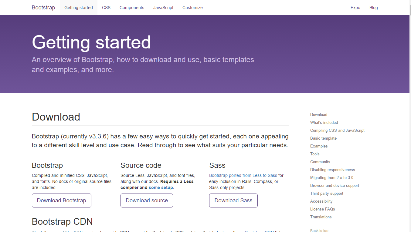 Template Bootstrap CSS,HTML,JQuery,Less - Uyun | Library