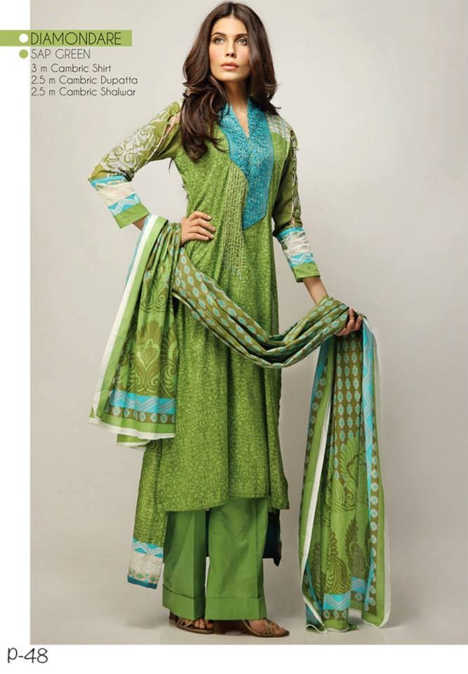 Orient Textiles Mid Summer Sawan Collection 2013-14 | Cambric ...