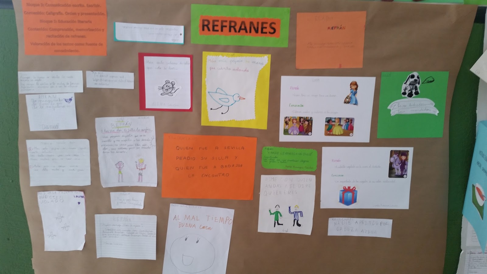 PRIMARY: REFRANES