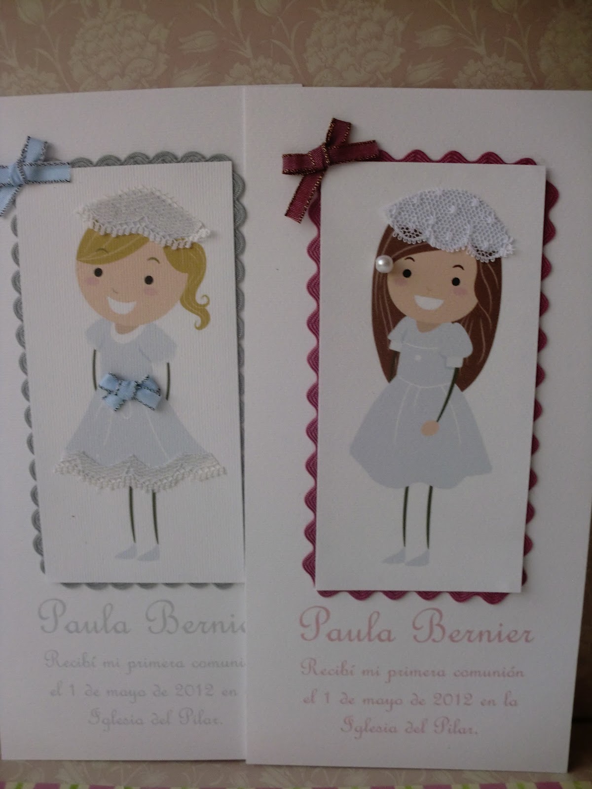 Sweet Dreams: RECORDATORIOS DE PRIMERA COMUNIÓN NIÑA