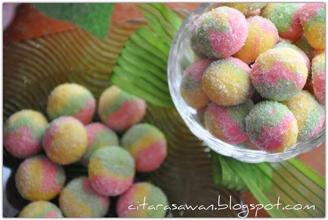 Di celah-celah kehidupan: Biskut Suji Crystal / Crystal Ball Cookies ...