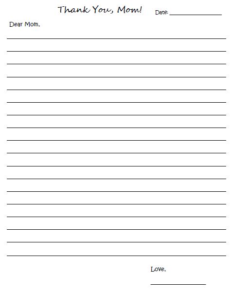 The Idea Backpack: Mother's Day Activities and Writing Inspiration