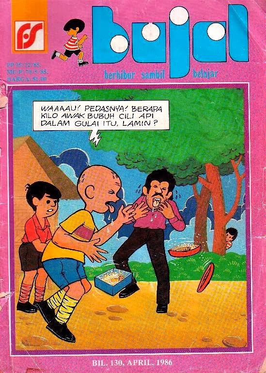 Aku Seorang Peniaga Jalanan: Nostalgia Komik Bujal ~ Popular Awal 80 an