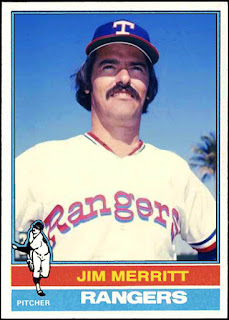 WHEN TOPPS HAD (BASE)BALLS!: NOT REALLY MISSING IN ACTION- 1976 JIM MERRITT