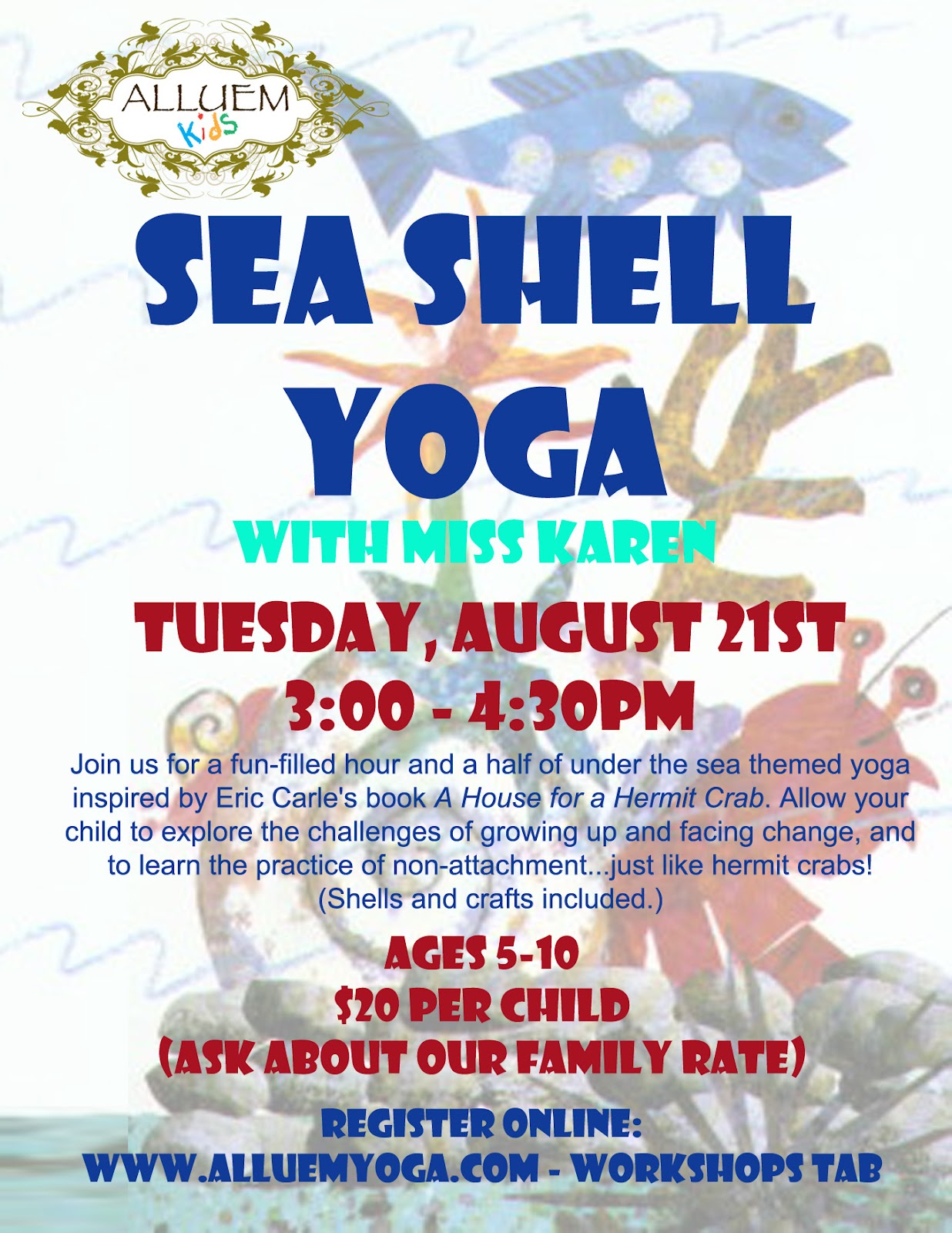 Alluem Kids: Sea Shell Yoga
