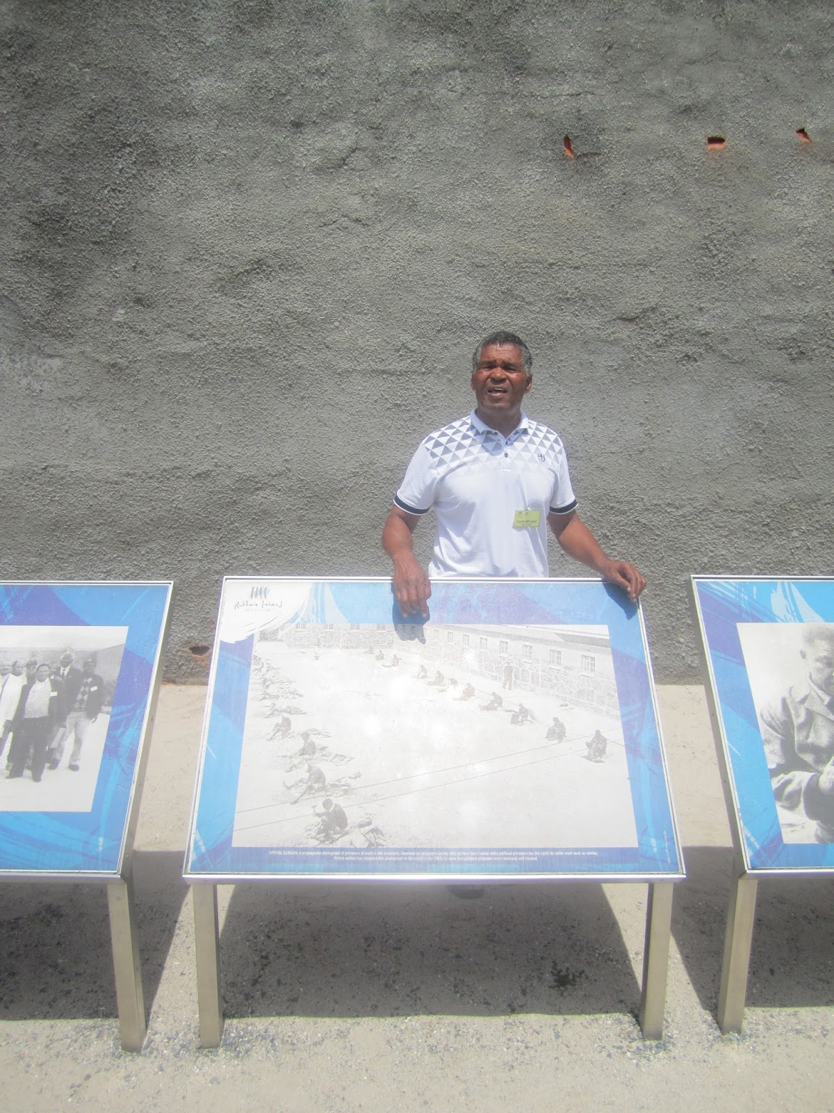 Akin Akintayo: South Africa: Tom Moses' Robben Island experience