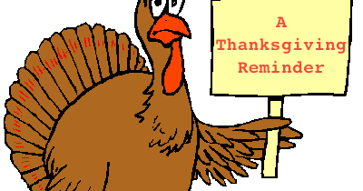 Growing Together in Health Care: Thanksgiving Order Cutoff Reminder