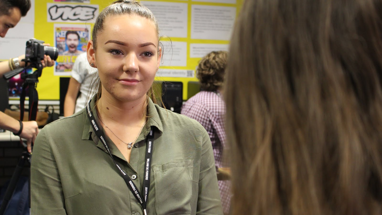 Ayse Ozer Advanced Production : Practice Filming Shots - Over Shoulder ...