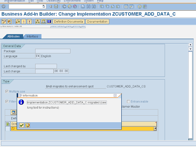 SAP TECH: Screen Enhancements