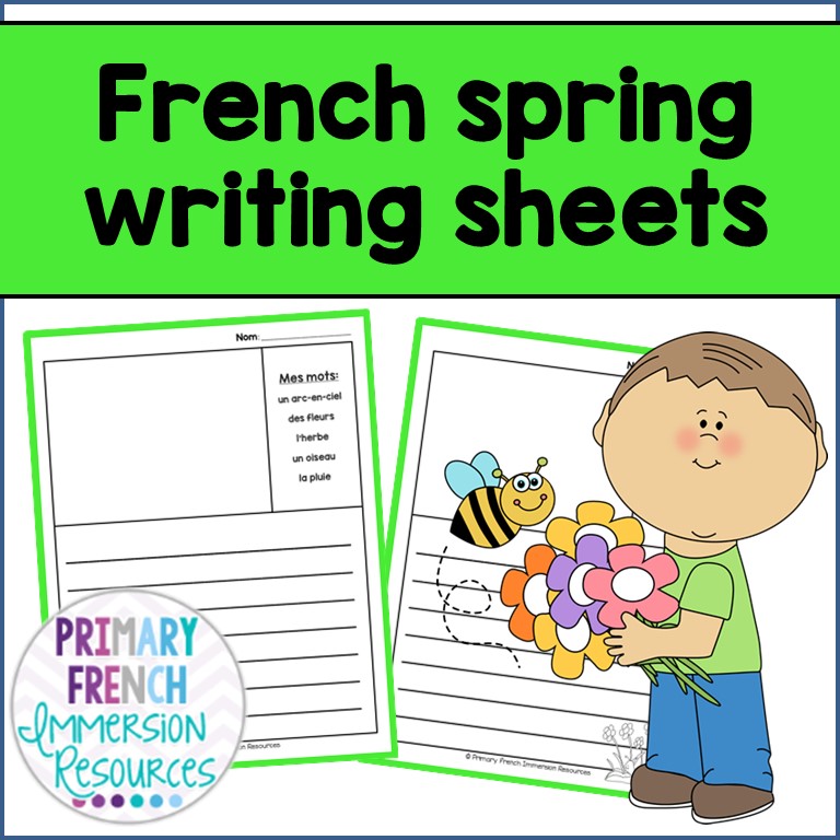 Spring file updates! - Primary French Immersion Resources