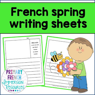 Spring file updates! - Primary French Immersion Resources