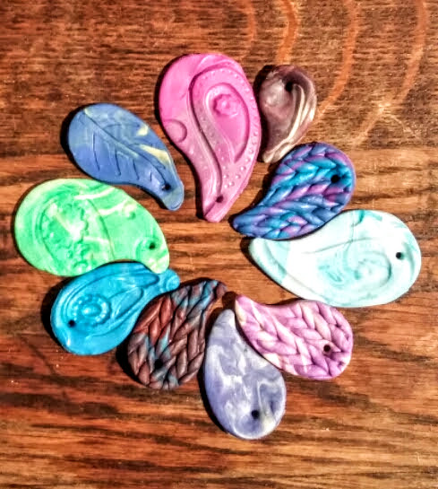 Creative Living: Polymer clay shapes