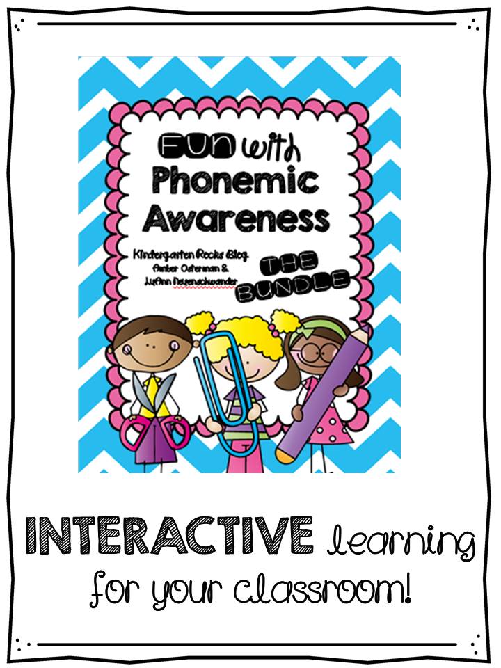 Kindergarten Rocks!: Phonemic Awareness BUNDLED