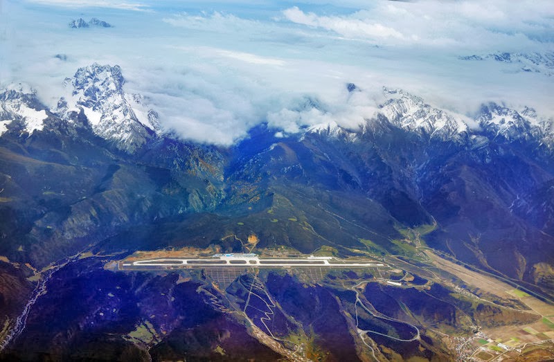 Chinese Air Force Base in Mountainous Region | Chinese Military Review