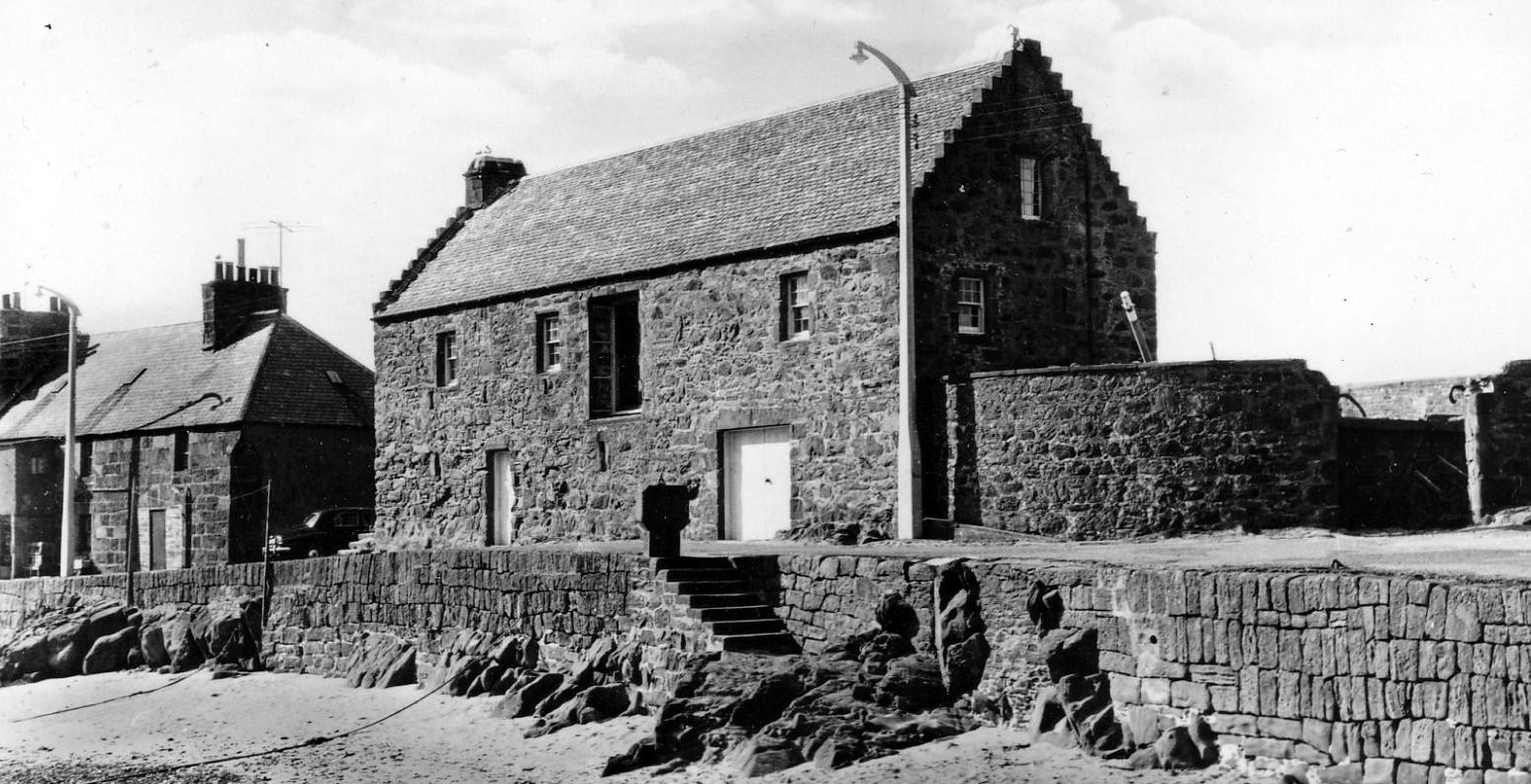 Tour Scotland: Old Photograph Tolbooth Stonehaven Scotland
