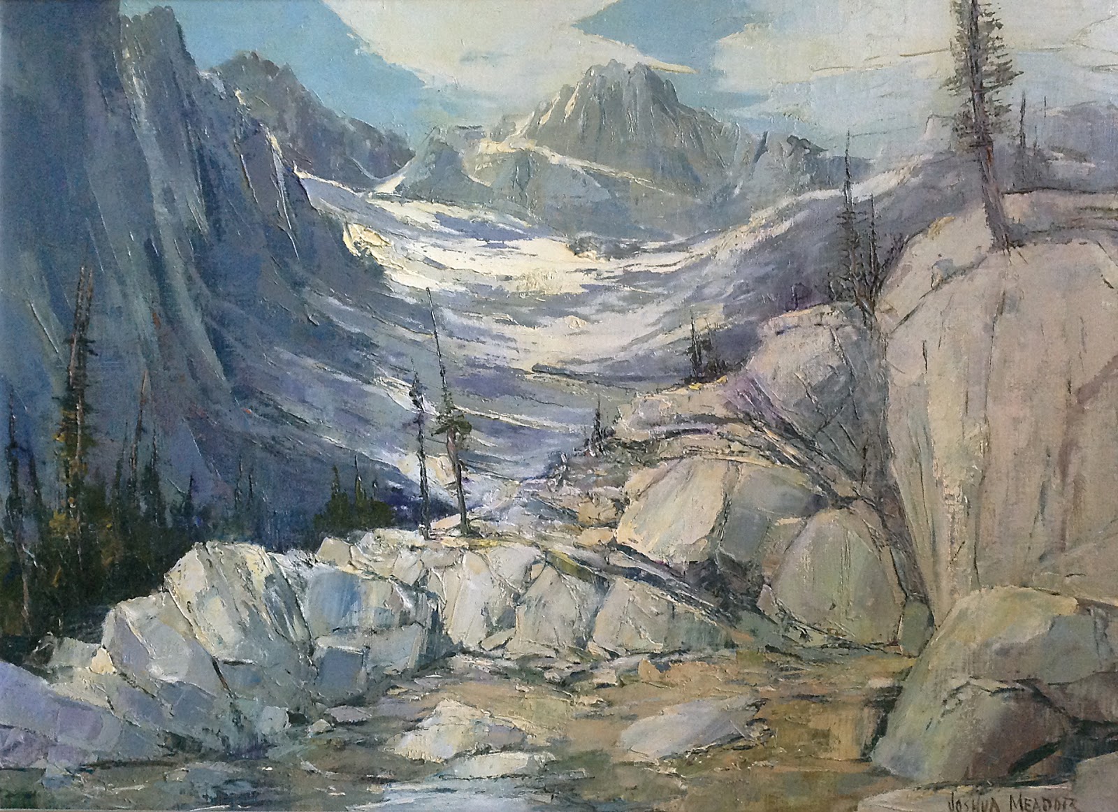 Original Inspiration - Joahua Meador - Disney Animator - Palette Knife ...