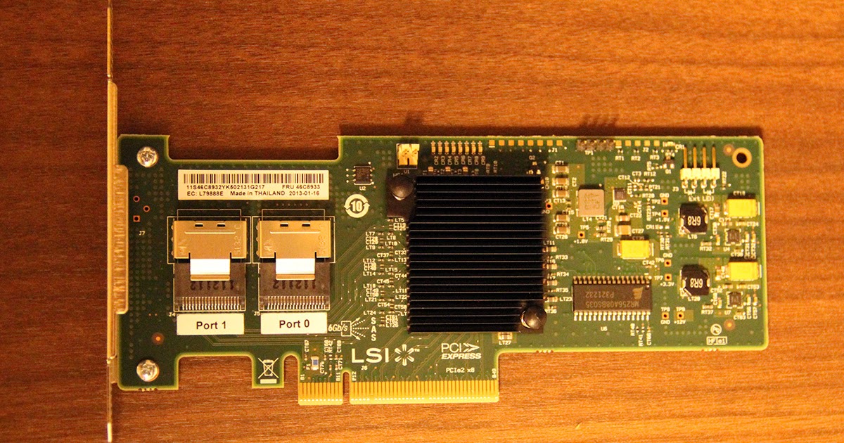 Loiphins Tech ¯ ツ ¯ Getting An Ibm M1015 Raid Controller To Work