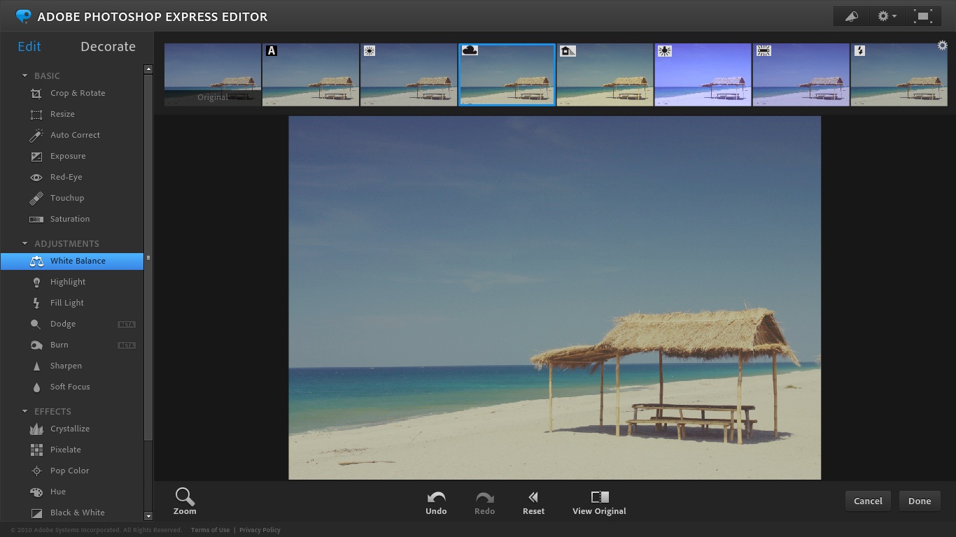 All Things Related to the Online Photoshop Tool: The White Balance Tool ...