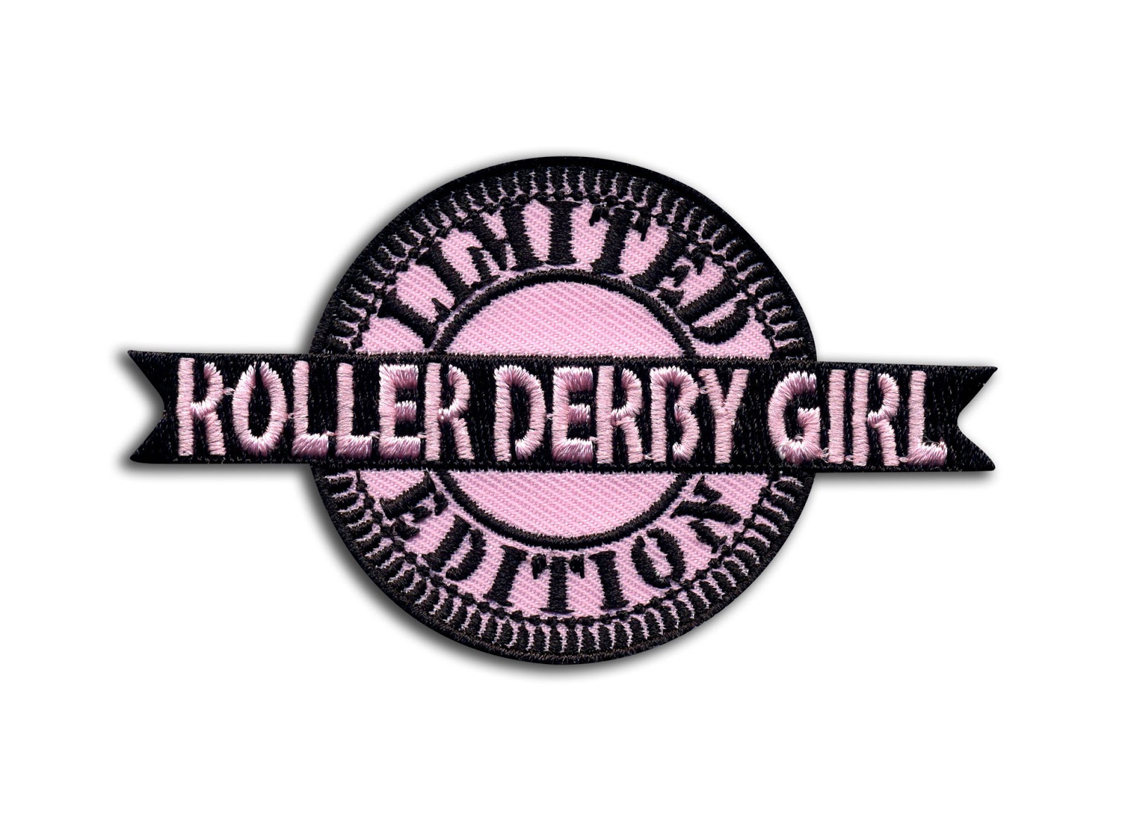 Roller Derby Embroidered Patches