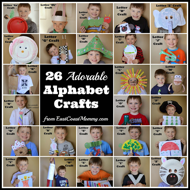 East Coast Mommy: Alphabet Crafts - Letter H