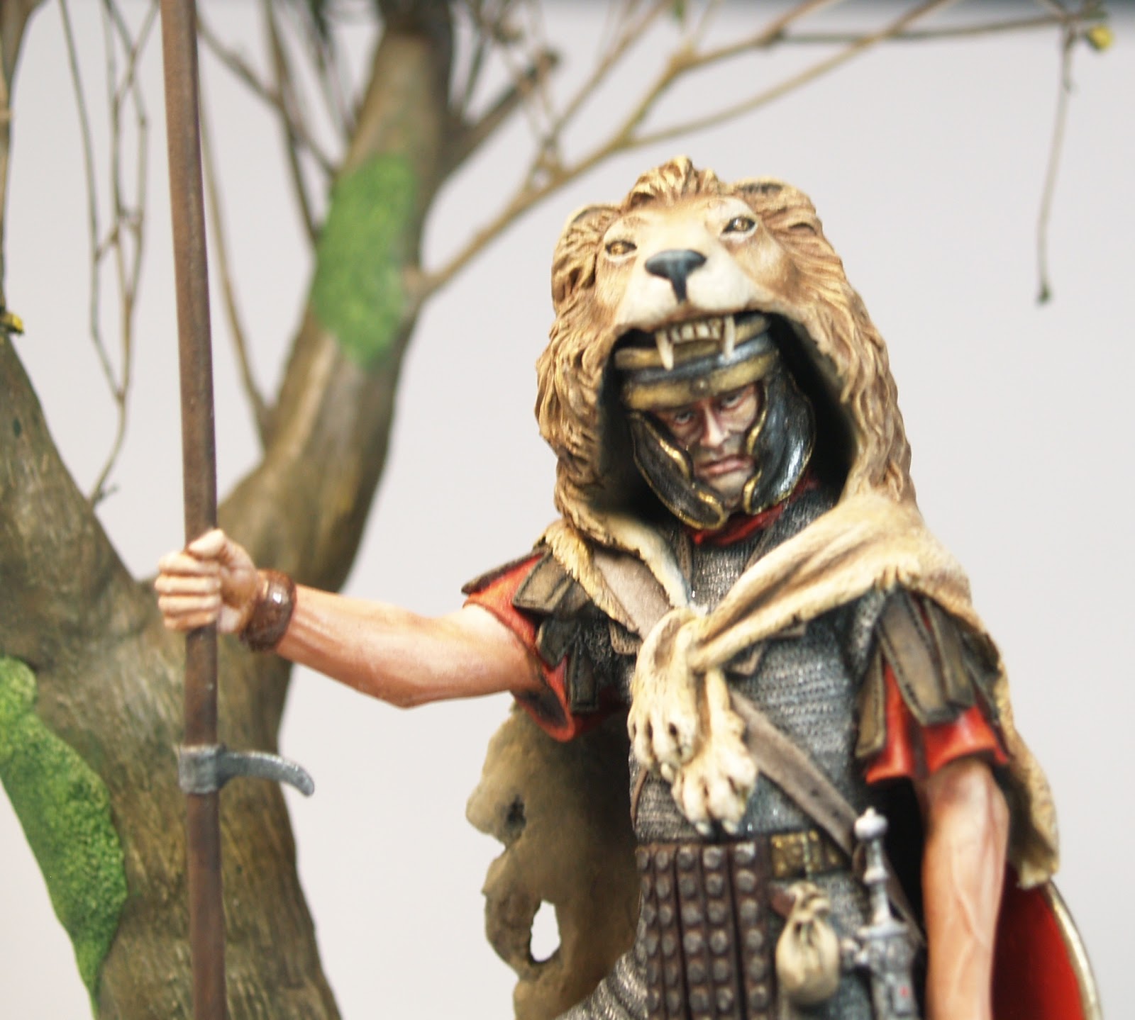 Miniatures, Paint and History: Roman Aquilifer I A.D. 75mm Pegaso Completed