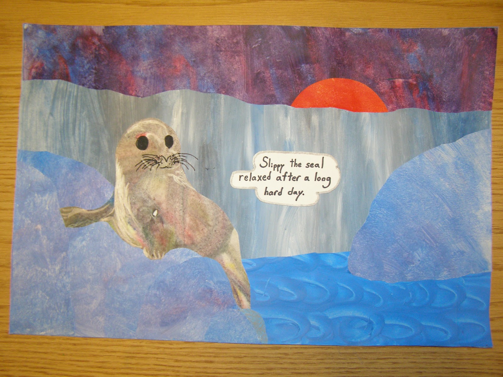 Art Projects for the Elementary Classroom: Eric Carle Tissue Paper Art