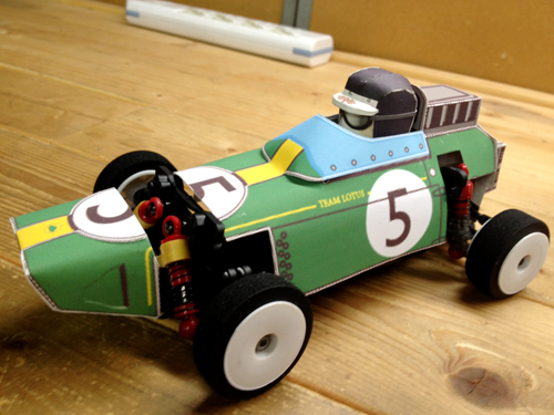 KYOSHOSAN: More Amazing Custom Papercraft Bodies for Mini-Z Comic Racer!