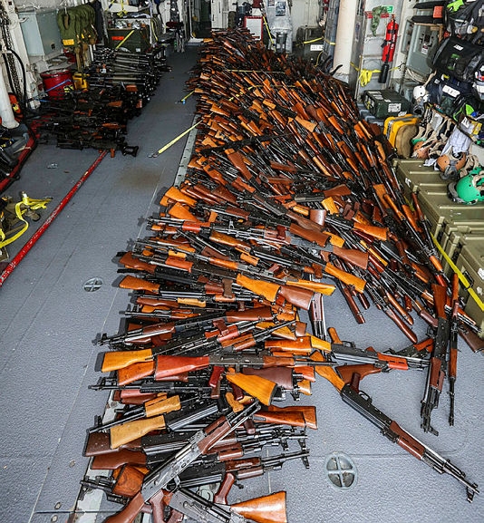 Pacific Sentinel: AUS: HMAS Darwin seizes large weapons cache