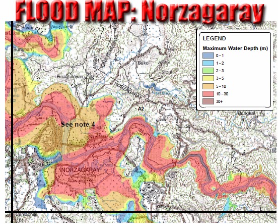 Mabuhay Online: Norzagaray, Bulacan inundation map in case of Angat Dam ...