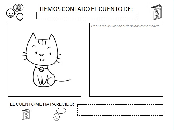 CAMINANTES: Taller de biblioteca: cuento "El gato tragón"