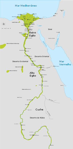 História com Prof. Marcos: Egito - Localização e Período Temporal